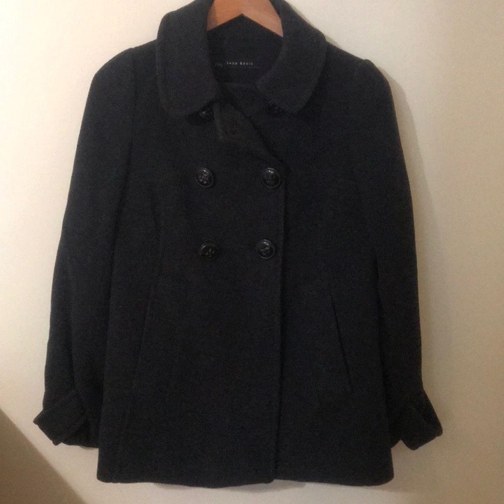 Zara Basics Coat - Gem